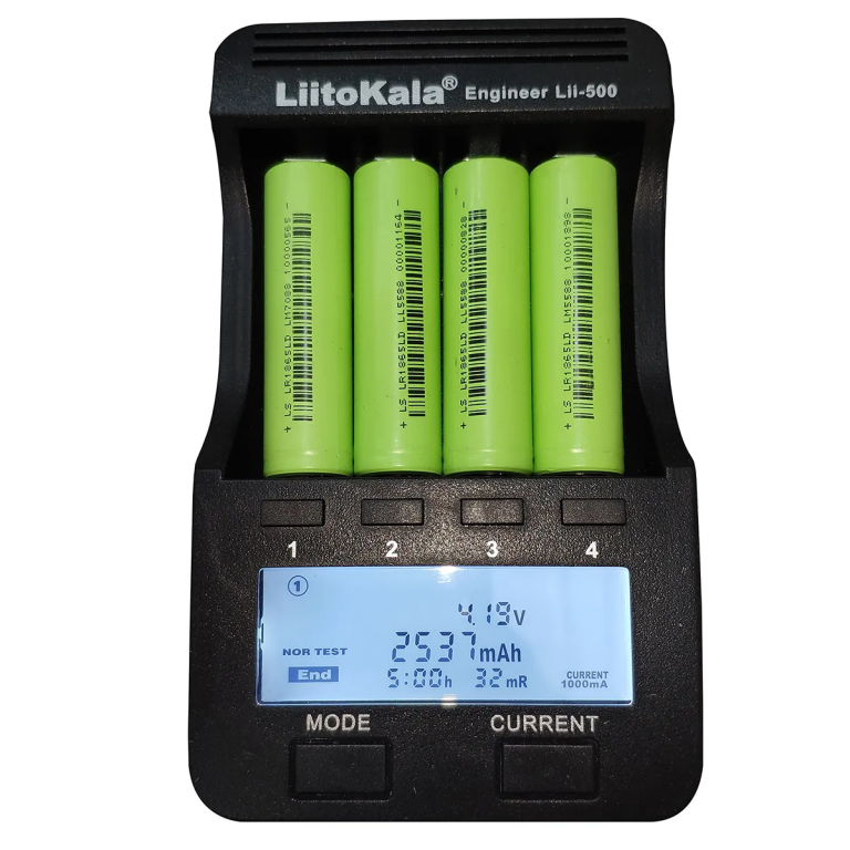 Cell pin 18650 LISHEN Li-ion 3.7V 2500mah 10C - Xả 25A - MH POWER