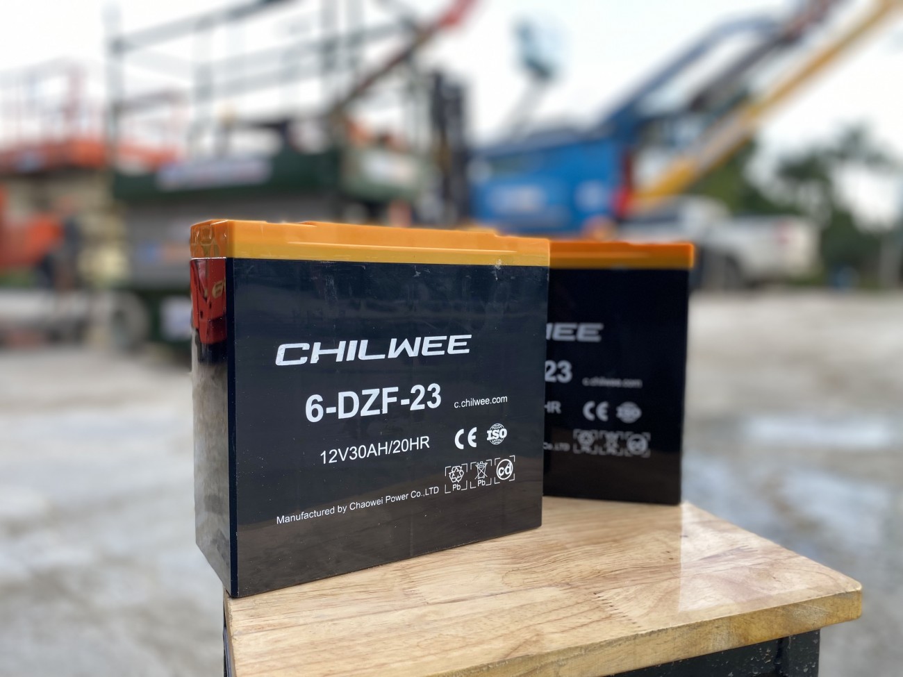 Bộ 5 bình ắc quy xe máy điện, xe đạp điện Chilwee 6-DZF-23 (12V-30Ah ...